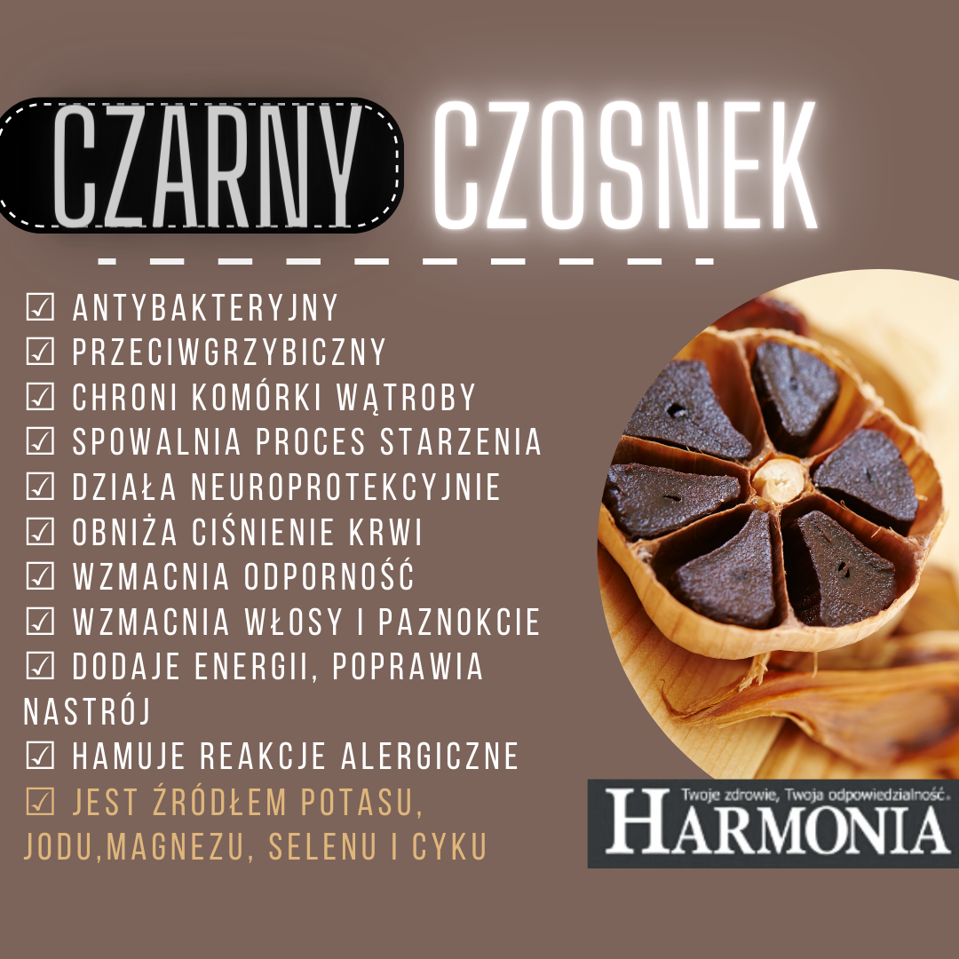 Czarny czosnek - Harmonia